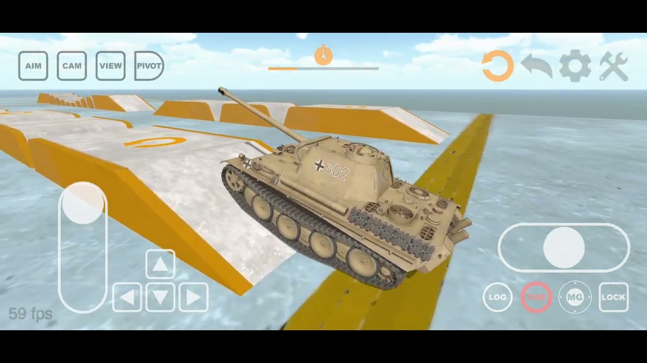physics tank #physicsengine - YouTube