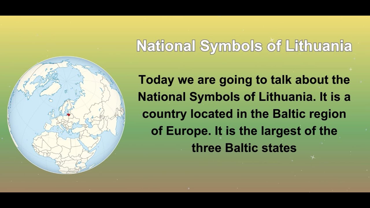 National Symbols of Lithuania - YouTube