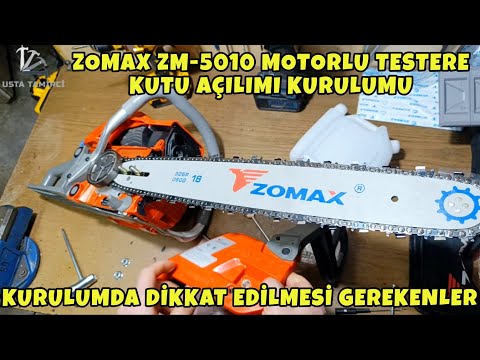 Zomax ZM5010 Motorlu Testere #motorlutestere #zomax #testere