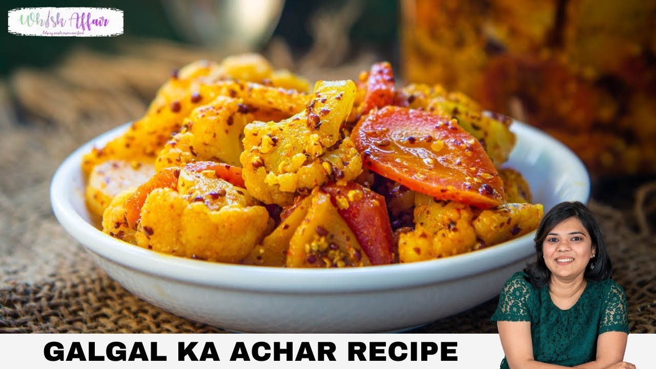 Tangy galgal ka achar recipe | Galgal ka achar | Khatte ka achar | चटपटा गलगल का अचार - YouTube