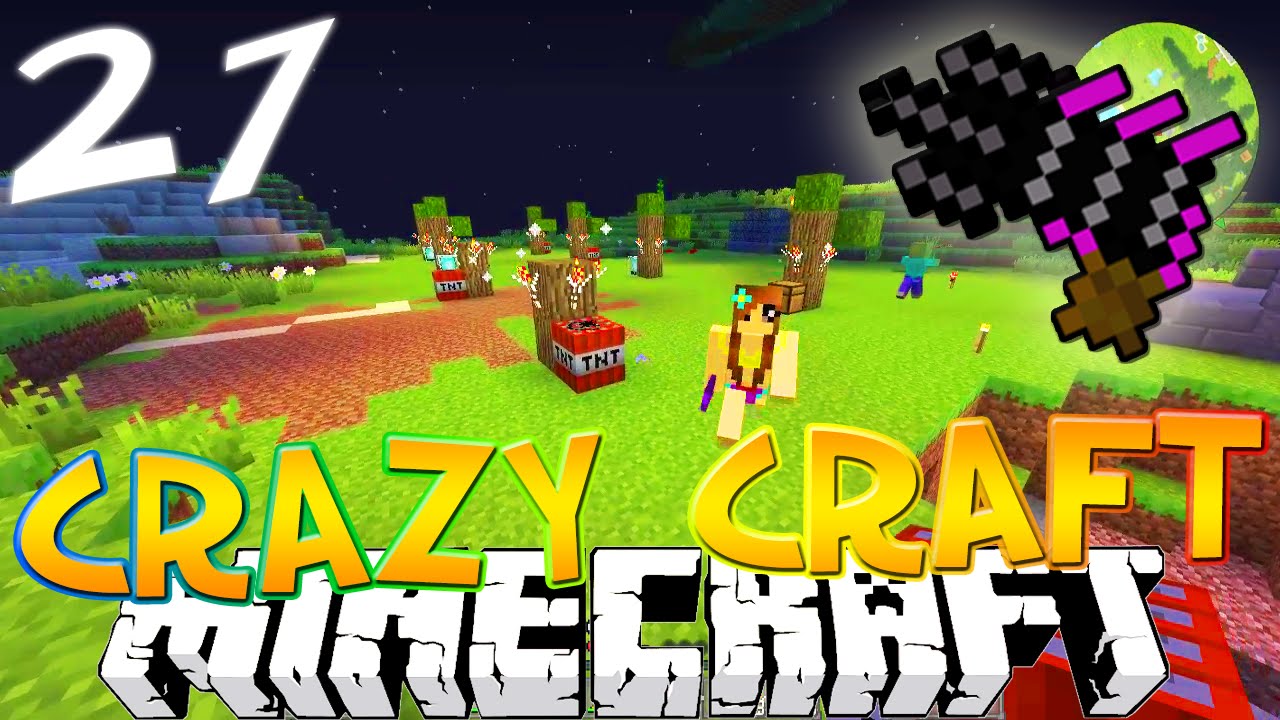 Minecraft CRAZY CRAFT 3.0 #27 "TWO FREAKIN' RAYGUNS!" (Crazy Craft SMP ...