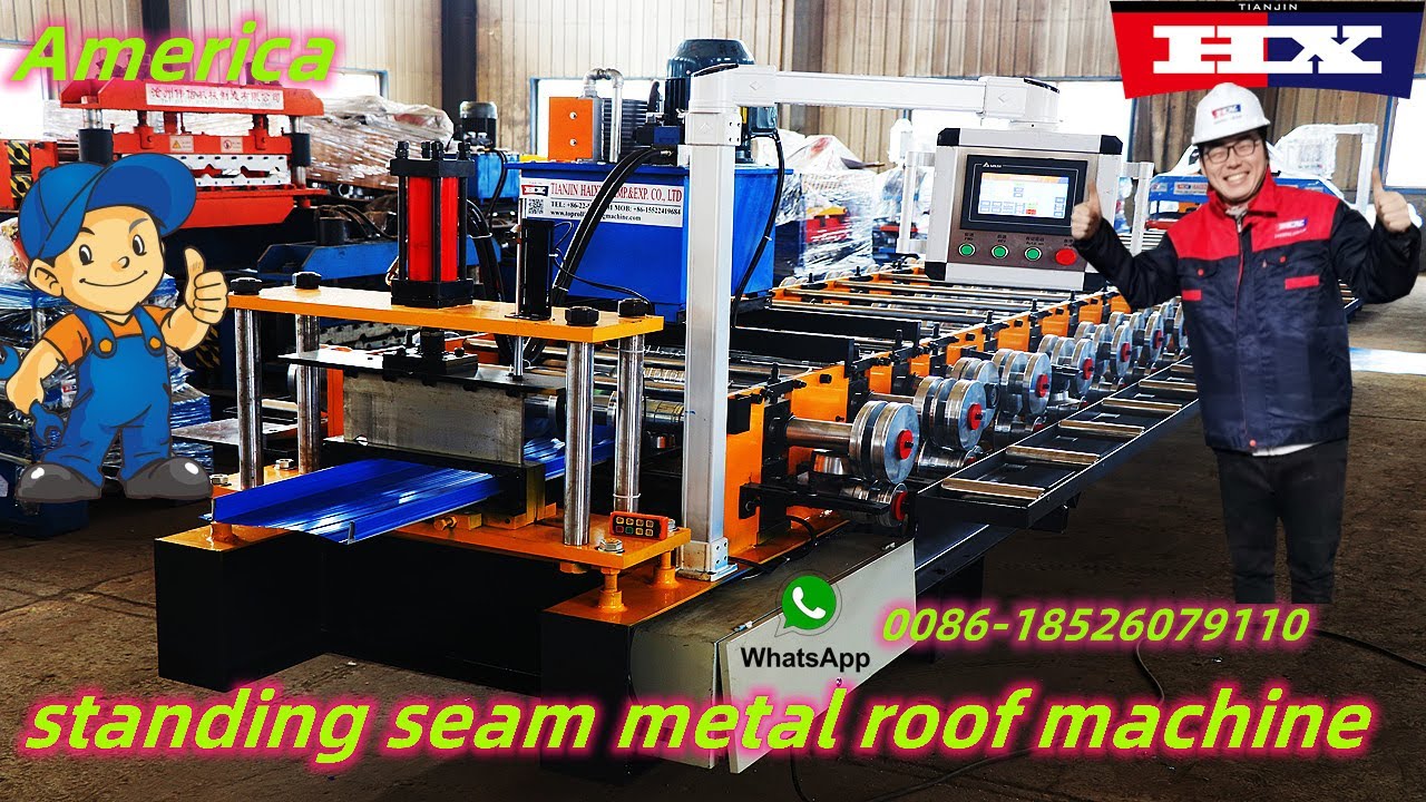 snap lock standing seam roll forming machine standing seam machine ...