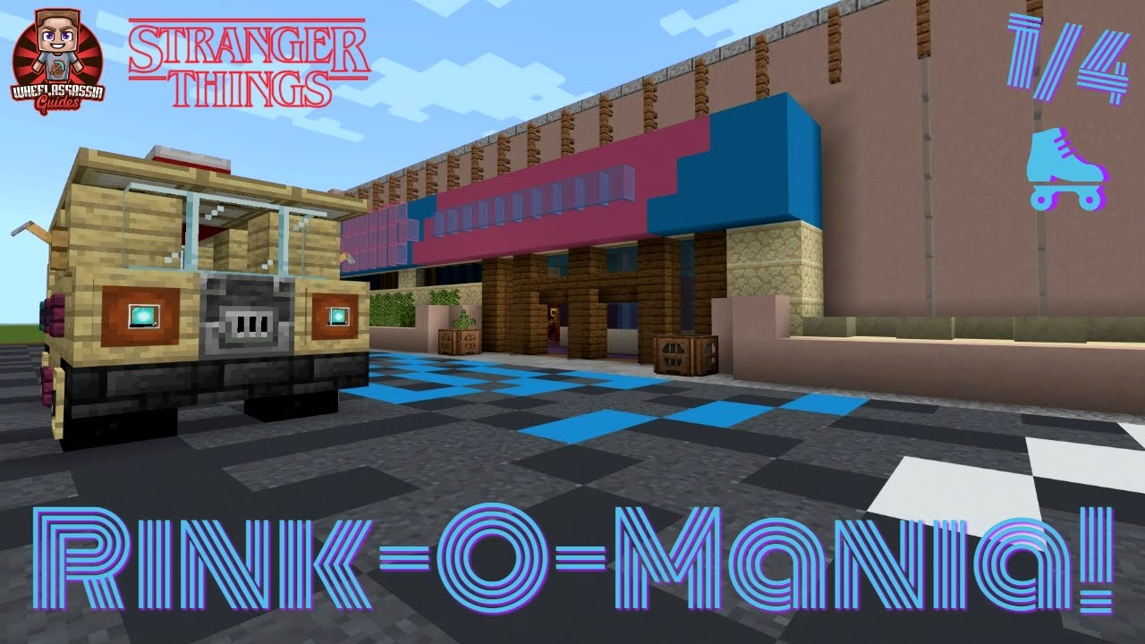How to Build the Rink-O-Mania from Stranger things 4 in Minecraft!! [1/ ...