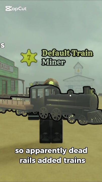 dead rails trains #deadrails #roblox #youdidntknow - YouTube