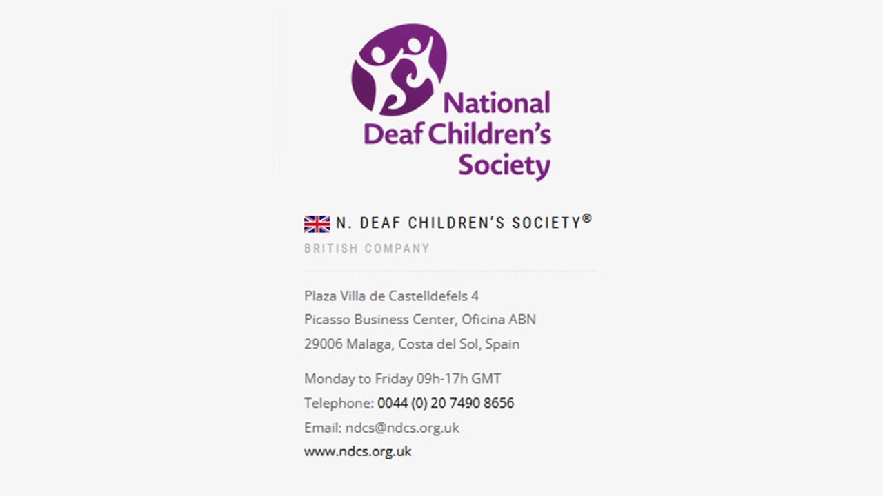 The National Deaf Children’s Society - Britain's leading deaf children ...