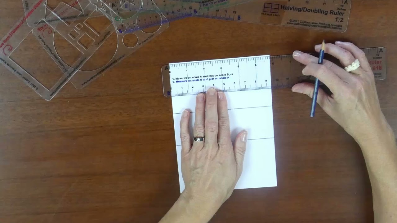 How to use the CLPA Fibonacci Golden Ruler. - YouTube