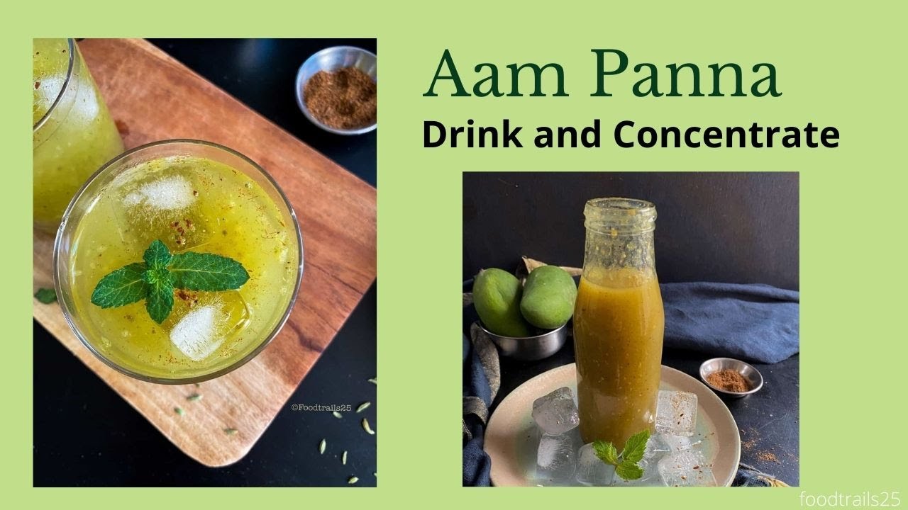 Aam Panna(Spiced Raw Mango Drink) - YouTube