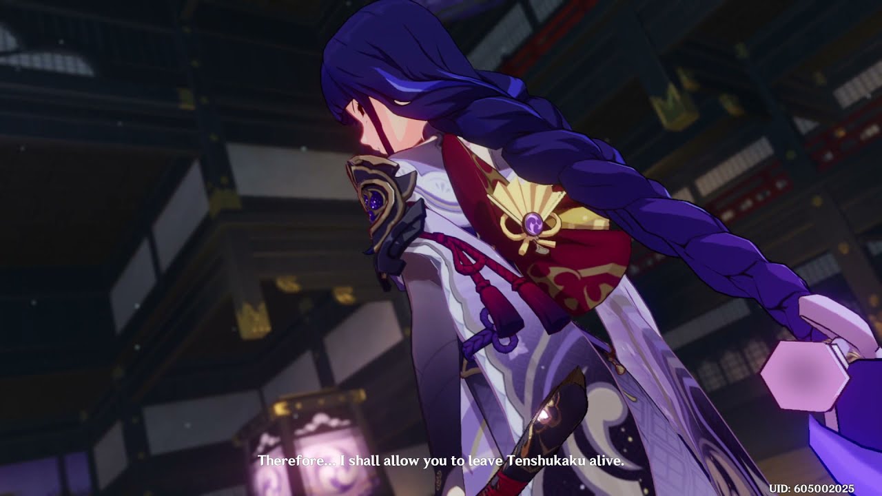 Raiden Shogun Kills La Signora - YouTube