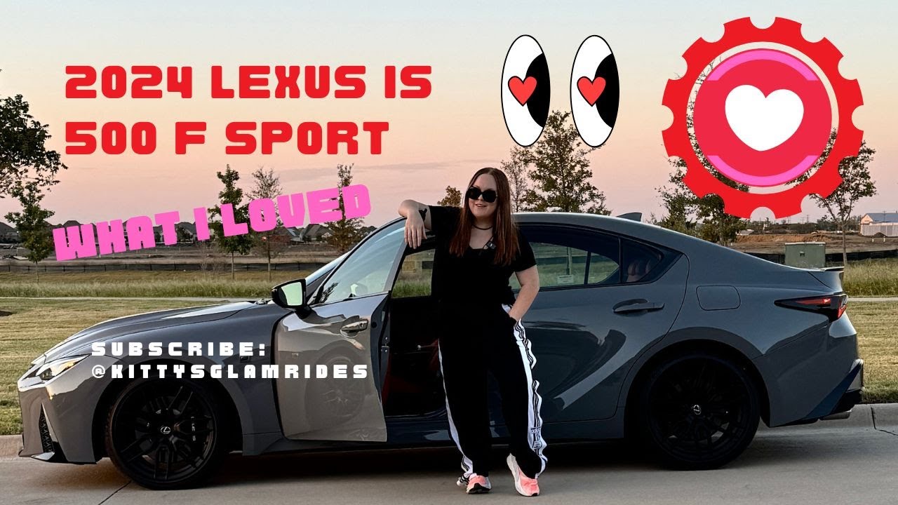 2024 Lexus IS 500 F Sport - A Luxury V8 with 472 hp under $70K - YouTube