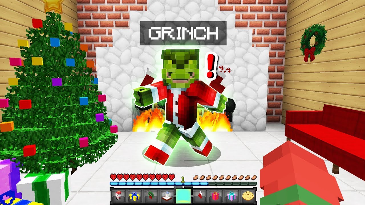 ¡ENCONTRAMOS al GRINCH en MINECRAFT! 😭 - YouTube