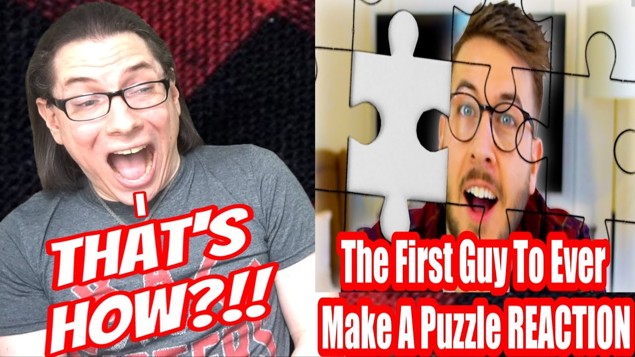 The First Guy To Ever Make A Puzzle REACTION - YouTube
