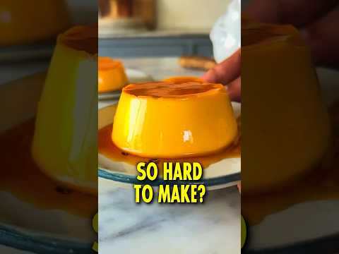 Why the Crème Caramel is so hard to make