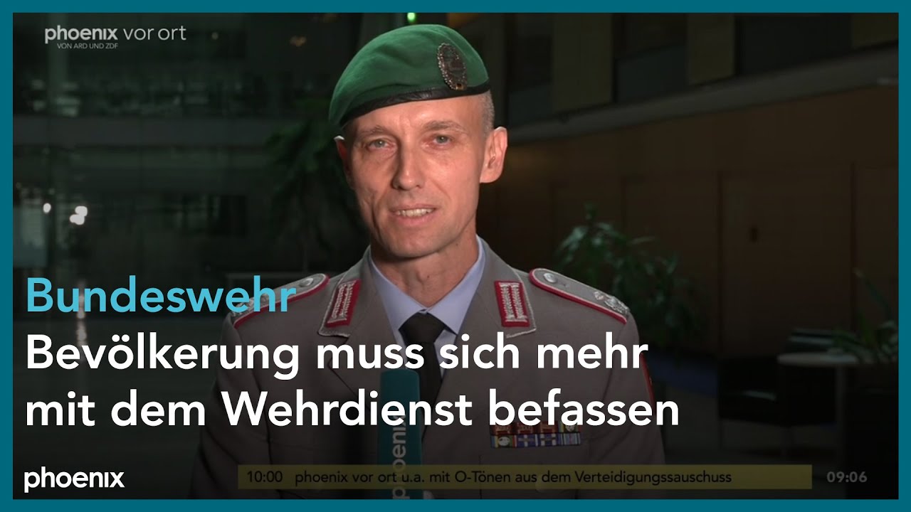 phoenix tagesgespräch mit Marcel Bohnert zur Diskussion um ein neues ...