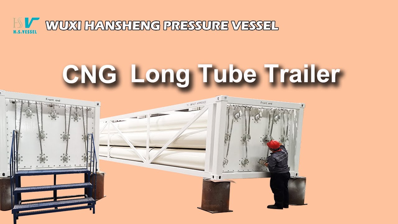 cng tube trailer - YouTube