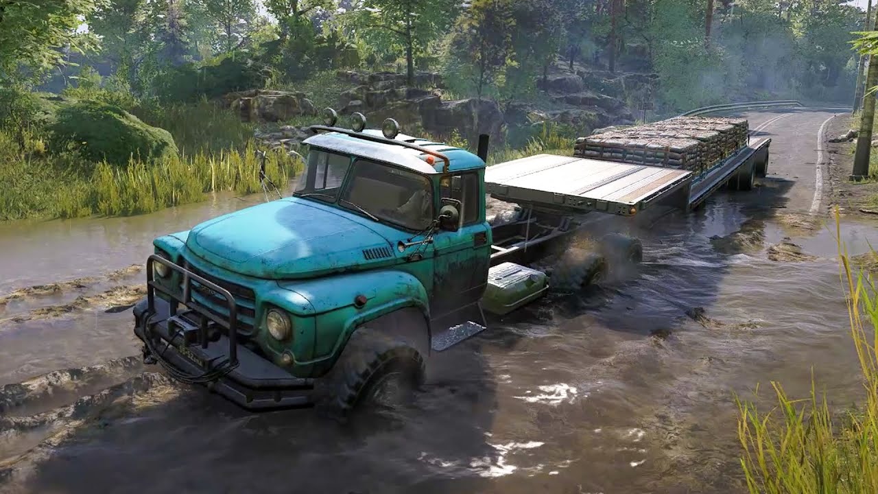 Snow Runner | Step 39331 | Cement Deliver - YouTube