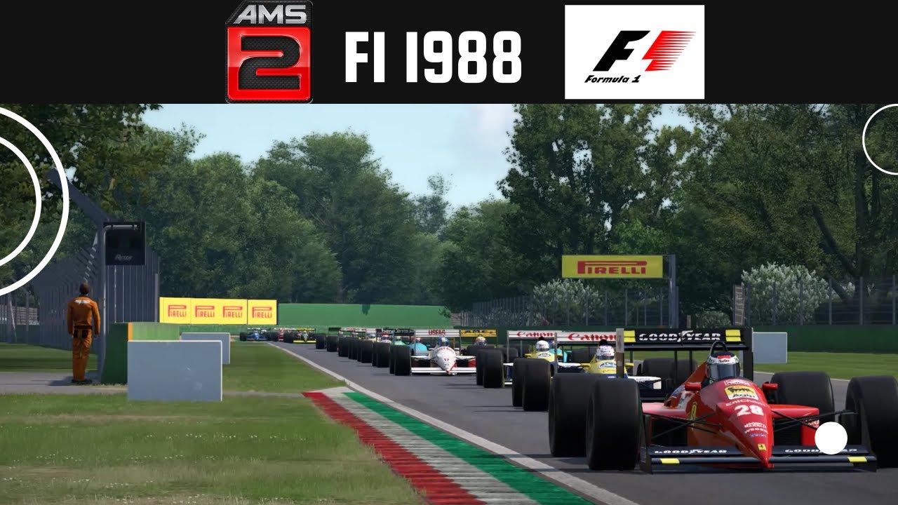 AMS 2 MOD - CARROS F1 1988 - DOWNLOAD NA DESCRIÇÃO - YouTube