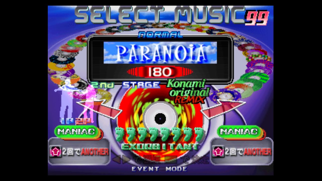[DDR 3rdMIX PLUS(AC)(JP),2ndMIX mode][Unison(L) MANIAC][27of36]PARANOiA - YouTube