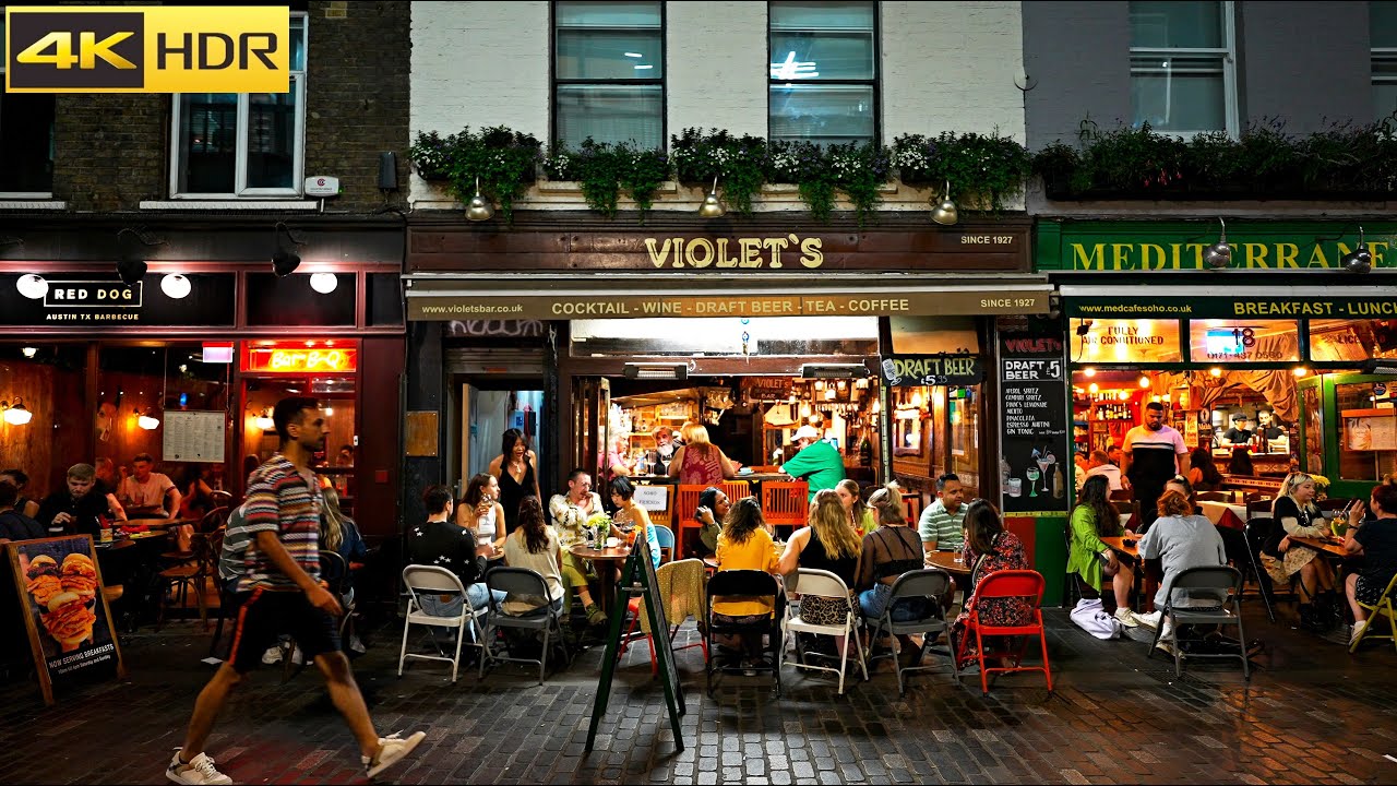 An Hour of London Night | London Night Walk | Central London Night Walk ...