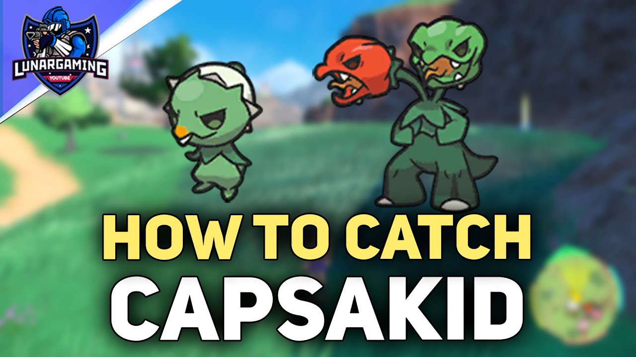 Capsakid Location Pokemon Violet and Scarlet - YouTube
