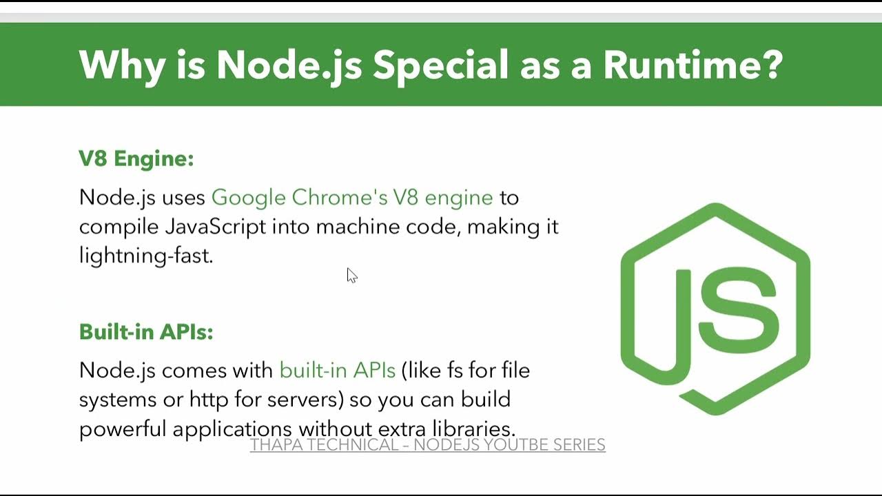 Introduction to Node.js | Beginner’s Guide 🚀 - YouTube