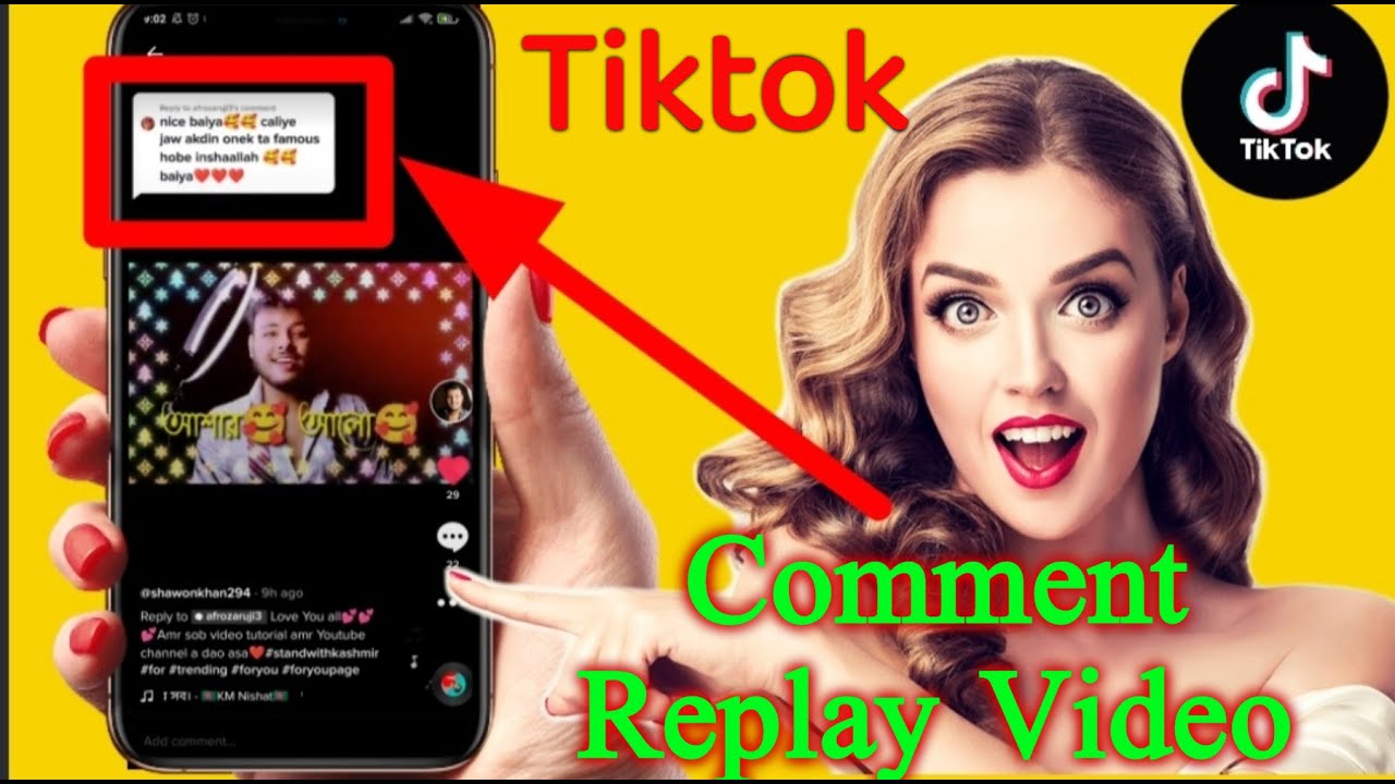 Tik tok Likee comment reply video | comment reply video Tik tok - YouTube