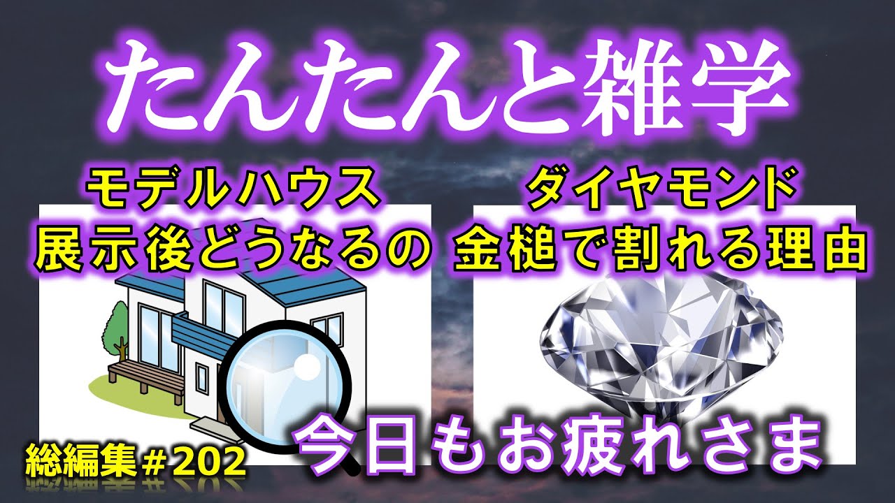 【睡眠導入】たんたんと雑学(雑学シリーズ総編集 202【作業用・睡眠用bgm・聞き流し・リラックス・不眠症対策 トリビア・豆知識・小話