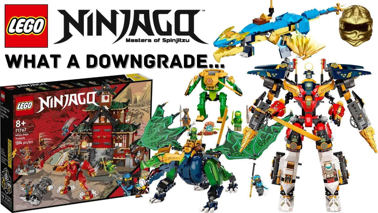 LEGO Ninjago Winter 2022 Sets Revealed: 4+ Builds, Bad Dragons, Meh ...