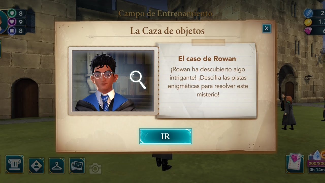 Hogwarts Mystery, Misión el caso de Rowan, #suscribete . - YouTube