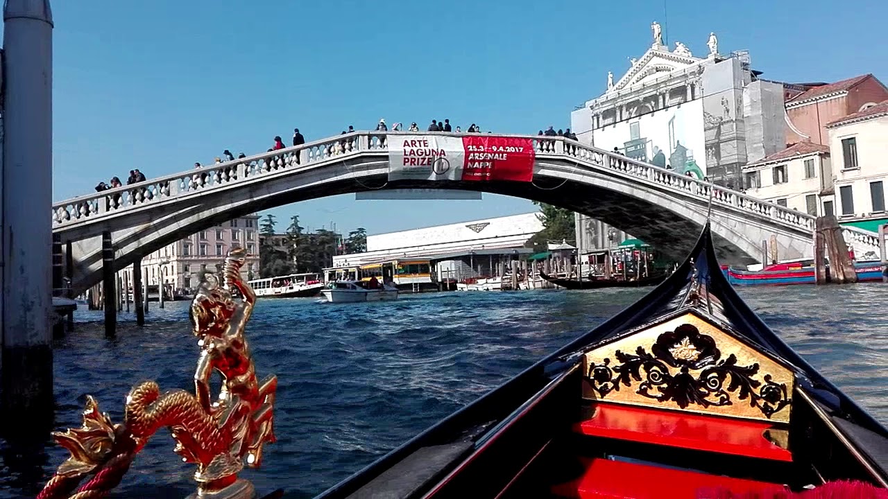 VENECIA EN GÓNDOLA!!!!!! - YouTube