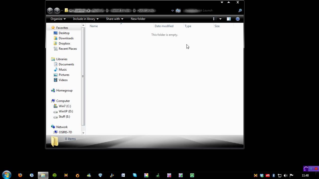 Add 1-Click Access To Locations In Your Windows 7 Superbar - YouTube