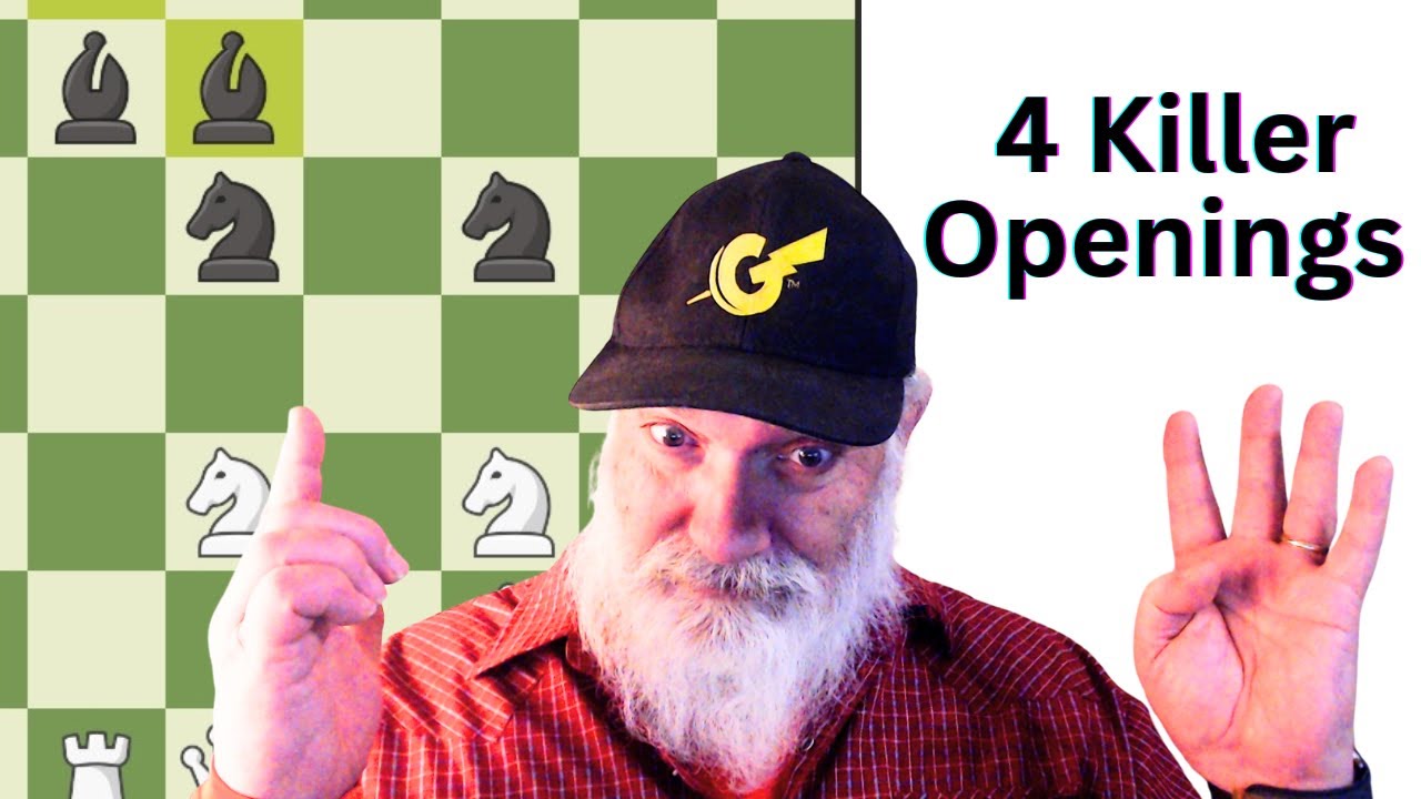 4 Aggressive Openings Unlock WINNING Tactics! ⚔️ - YouTube