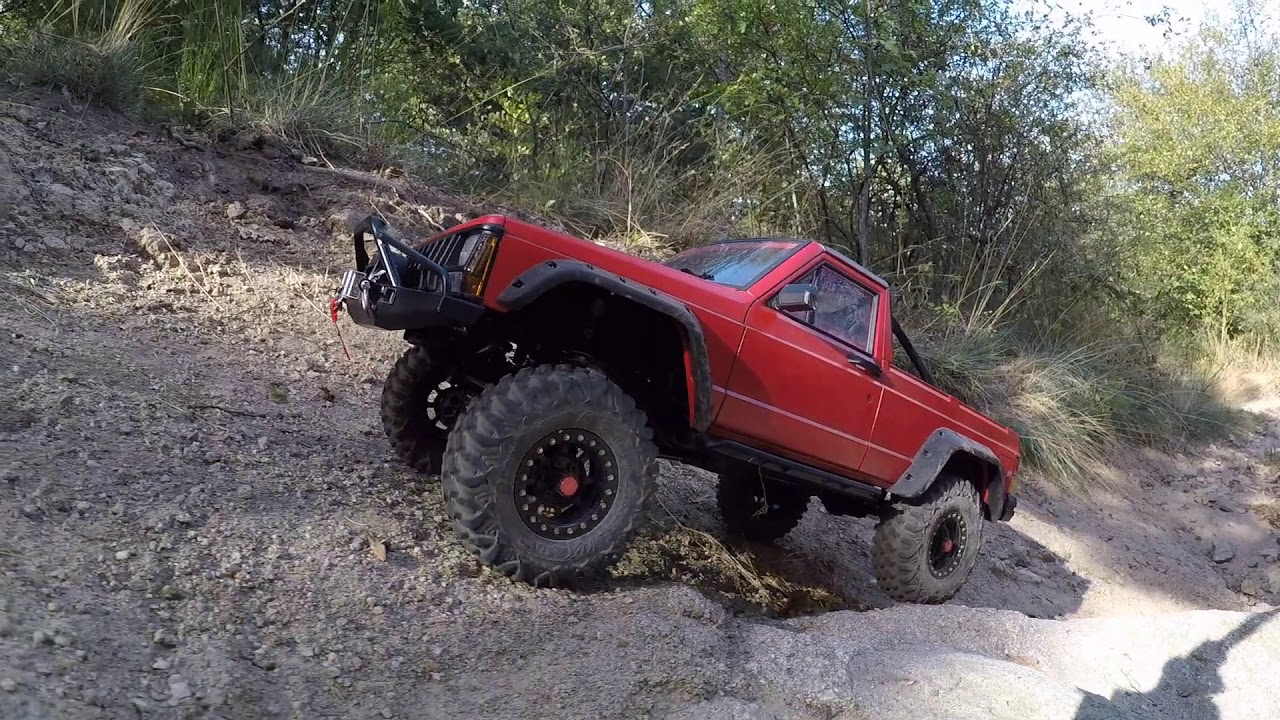 Jeep comanche Team Raffee frame TRAXXAS TRX4 RC 1/10 4X4 off-road by ...