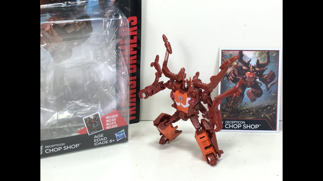 Transformers Combiner Wars Legends Chop Shop Generations Review - YouTube