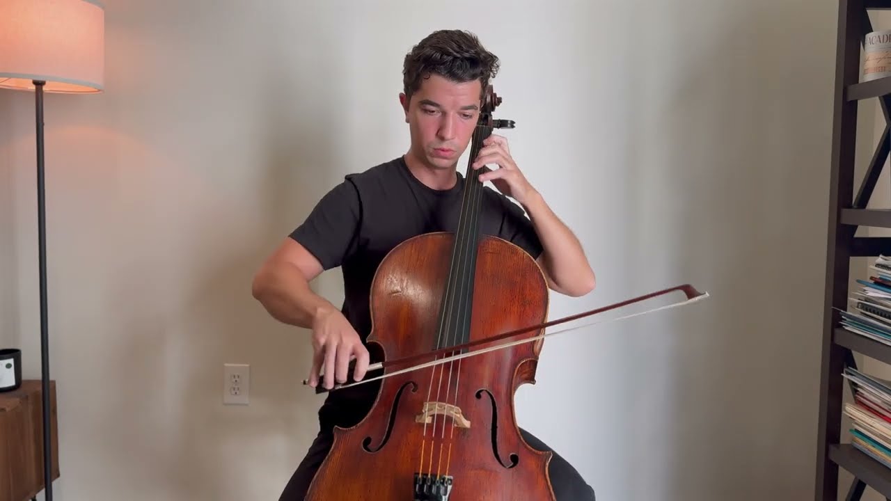 Popper - Etude No. 1 from High School of Cello Playing, Op. 73 - YouTube