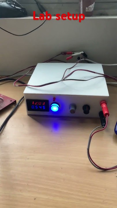 Lab Setup Electronics Arduinoprogramming Arduino Battery Display Automation Electronic