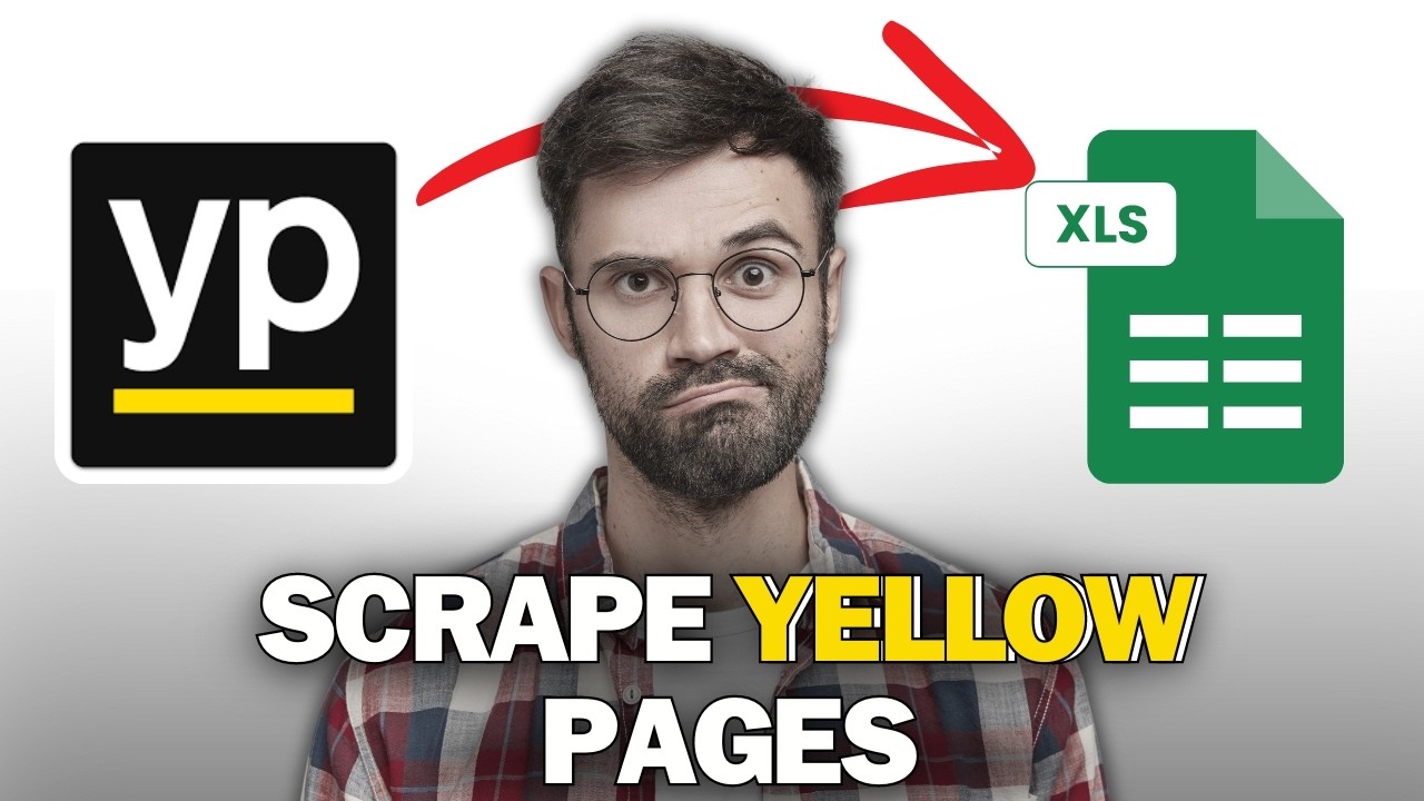 How to Scrape Yellow Pages | Web Scraping Tutorial | Instant Data Scraper - YouTube