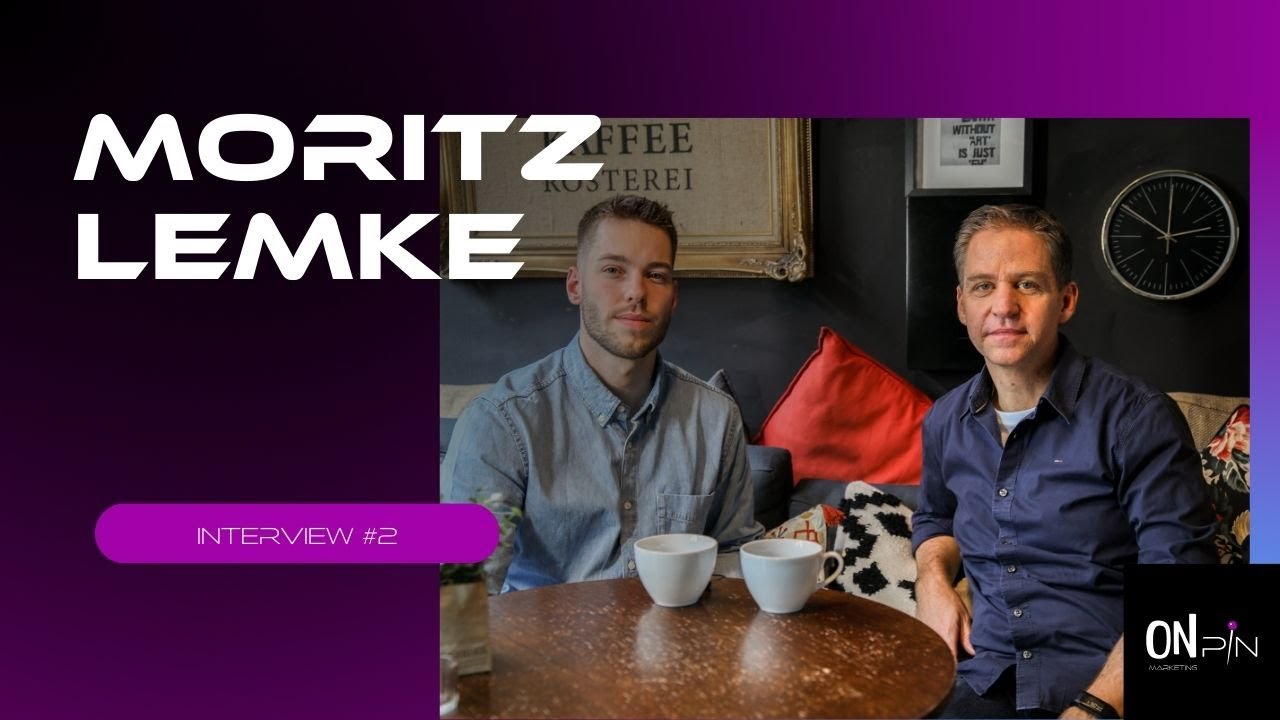 Moritz Lemke im Interview: Kamera-Präsenz, ONpin Marketing & Eventvorbereitung - YouTube