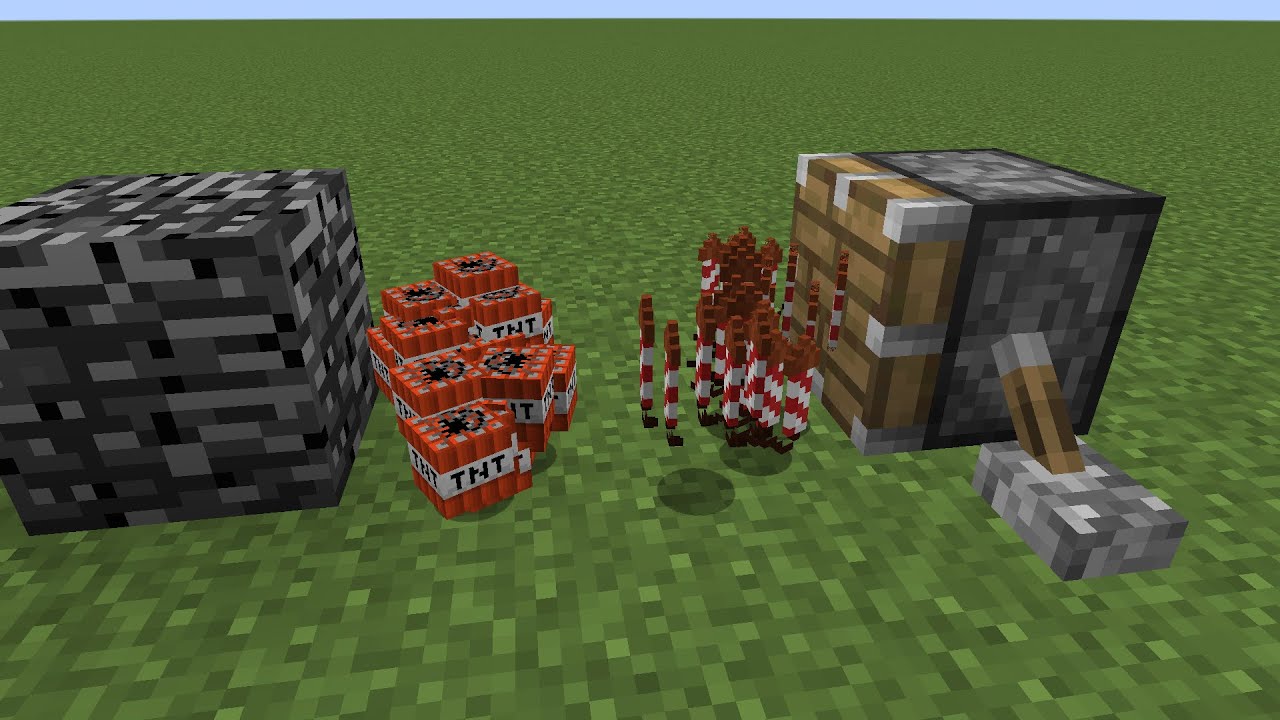 how to make rainbow tnt in minecraft? - YouTube