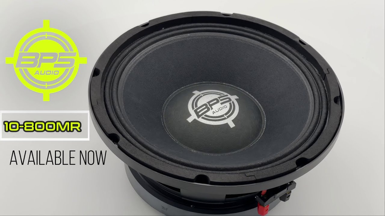 -BPS AUDIO- 10-800MR 10” Speaker - YouTube