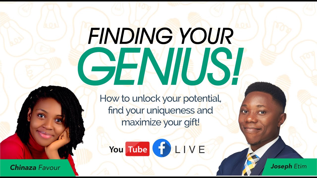 FINDING YOUR GENIUS! - YouTube