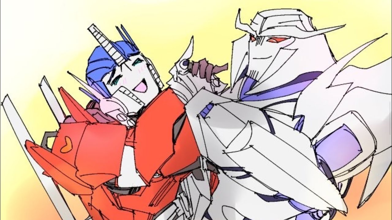 Optimus Prime dance Megatron comic dub - YouTube