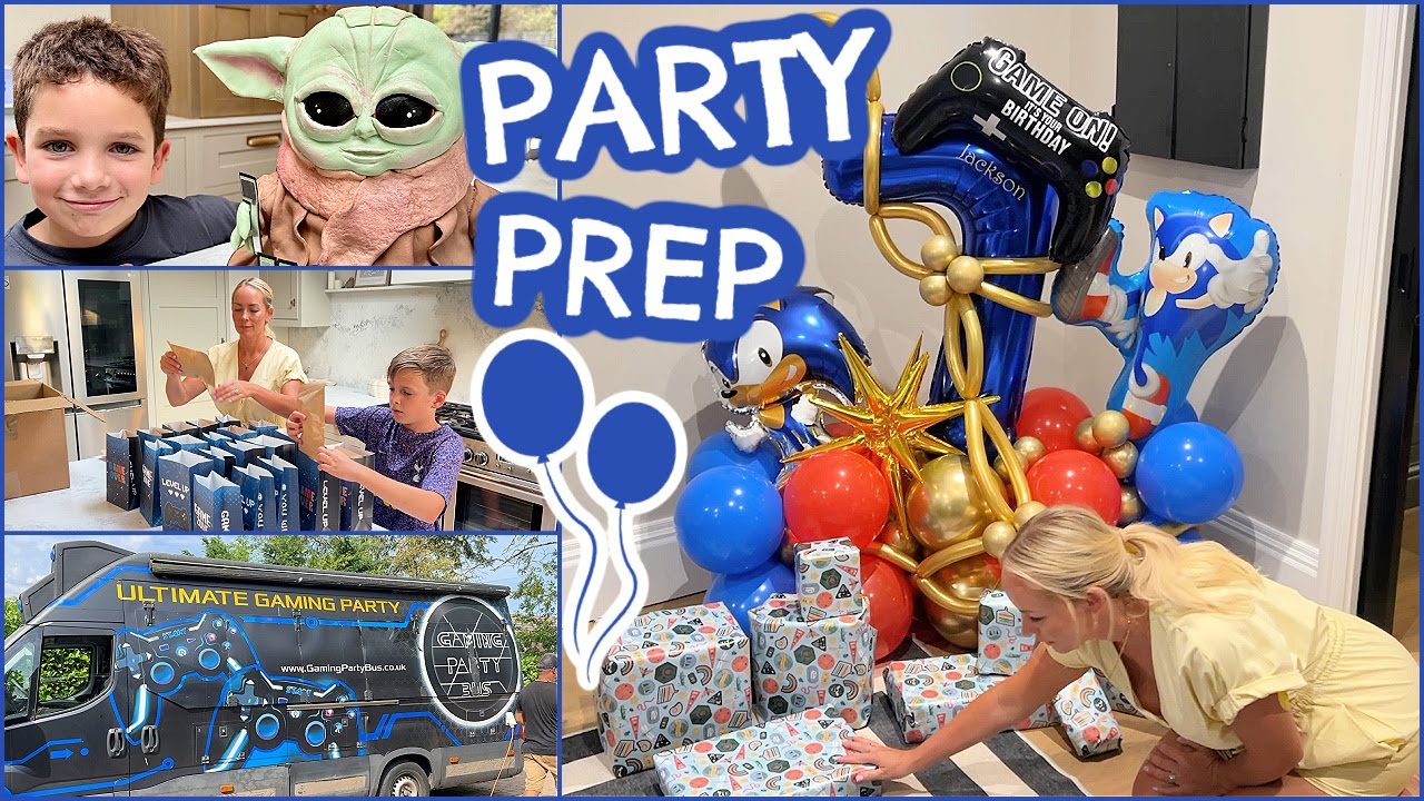 ULTIMATE Party Prep + Kids Birthday Party! Gifts, Scavenger Hunt, Cake ...