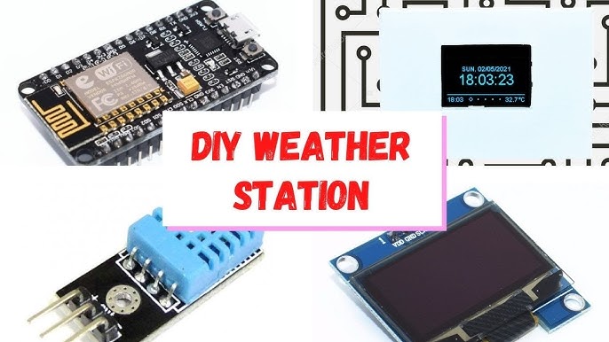 Weather Station ESP8266 NodeMCU DHT11 OLED Display, 42% OFF Weather Station ESP8266 NodeMCU DHT11 OLED Display, 42% OFF