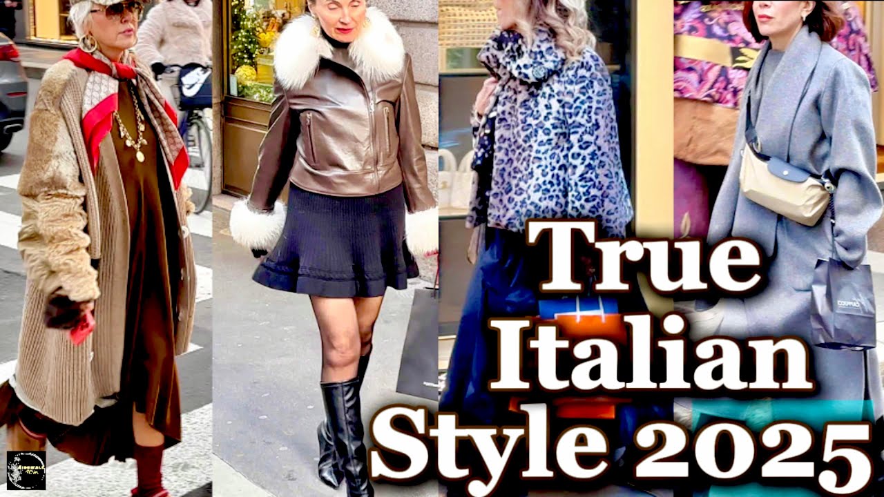 The Most Stylish and Fashionable True Italian Style Outfit in Milan ...