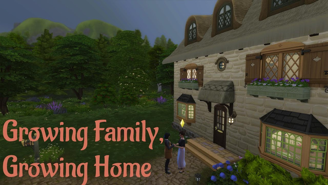 The Sims 4 Gameplay: Cottage Living - Home Upgrade - No Commentary ...