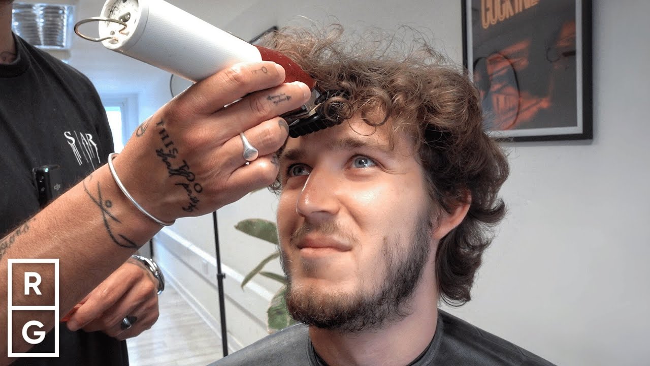 He Got a BUZZ Cut TRANSFORMATION for Summer (Long to SHORT #8 Buzz Cut ...