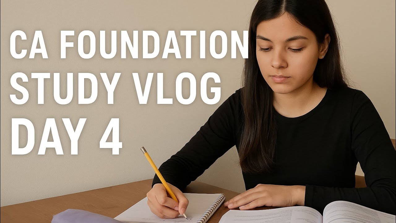 Ca foundation study vlog 📚📚 sep 2025 Day 4 - YouTube