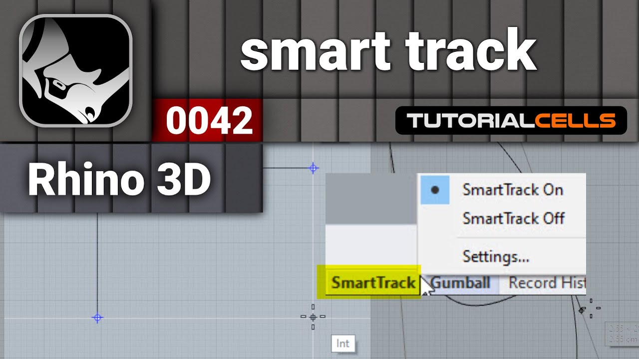 0042. smart track in rhino - YouTube