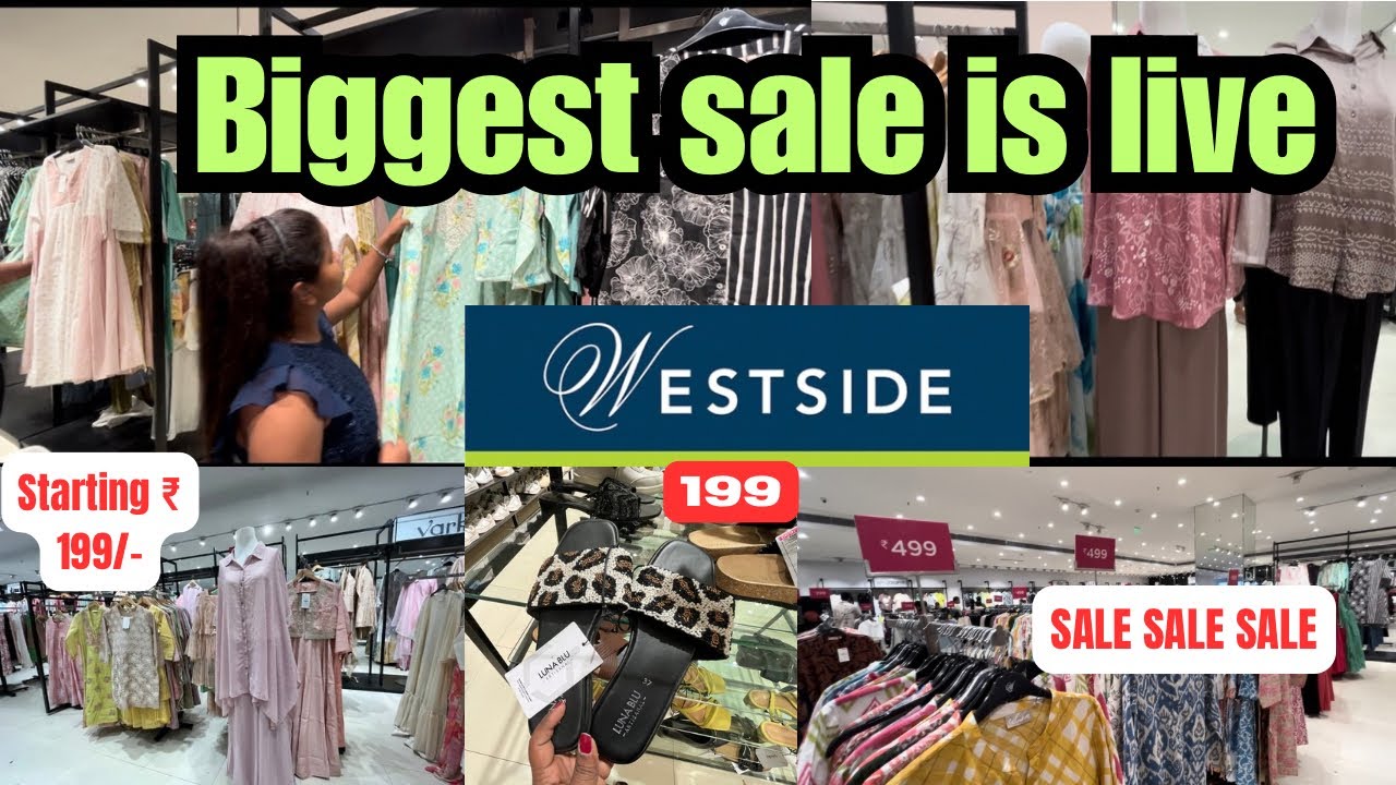 Westside summer biggest sale is live now sale upto 80% off | Westside ...
