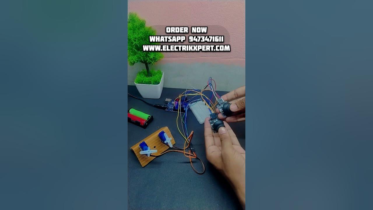 "Control 2 Servo Motors with 2 Joysticks | Arduino Uno Project for Beginners!" - YouTube